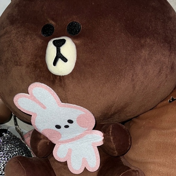 line friends | Toys | Brown Bear Plush Toy | Poshmark